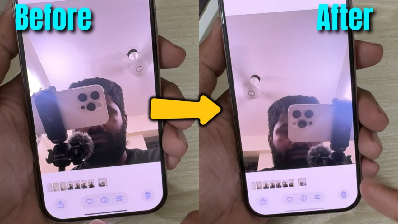 iPhone 16 Pro/Max : Turn on/off mirror camera iPhone - YouTube