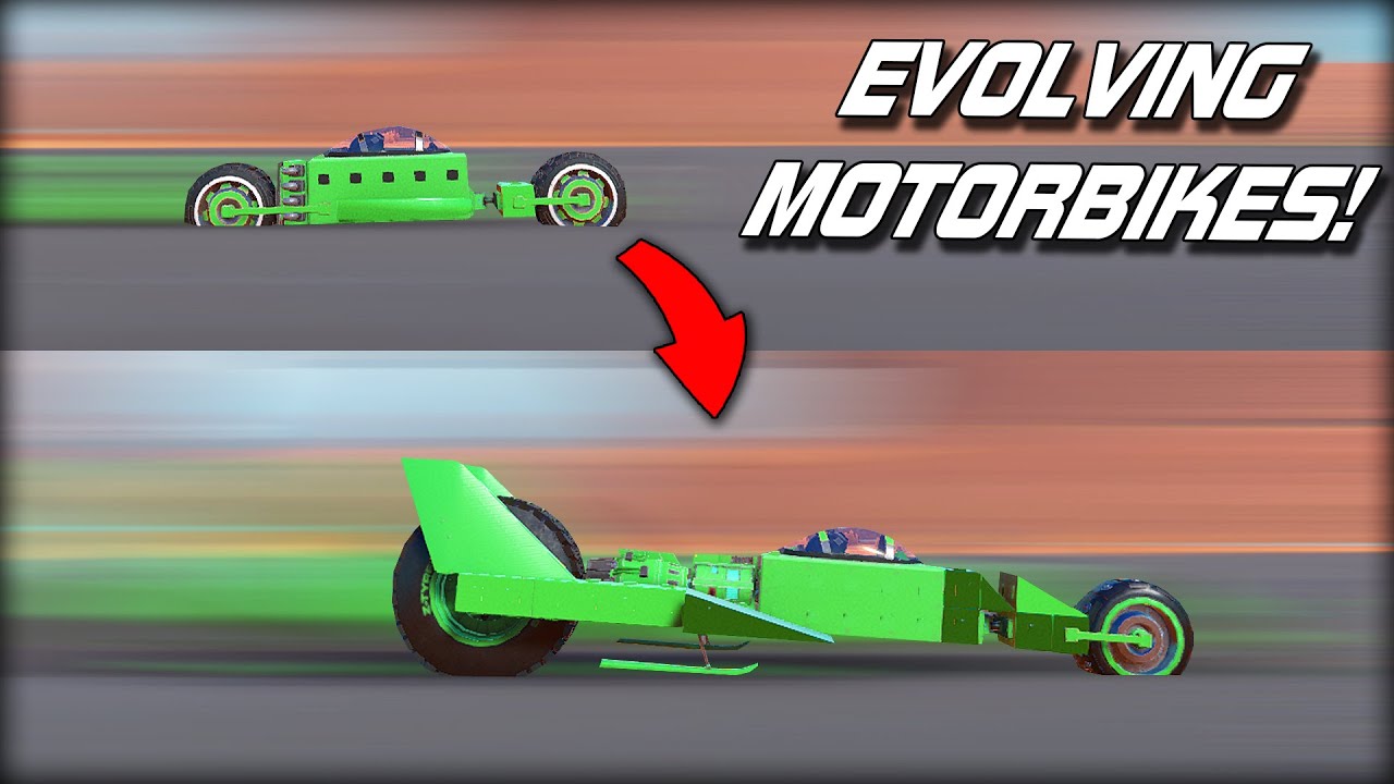 Evolving the Best MOTORBIKE by Survival of the Fittest! (Trailmakers ...