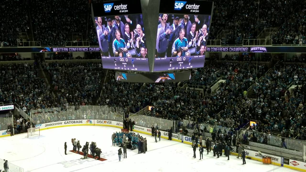 20160525 - SJ Sharks - Western Conference Champions - YouTube