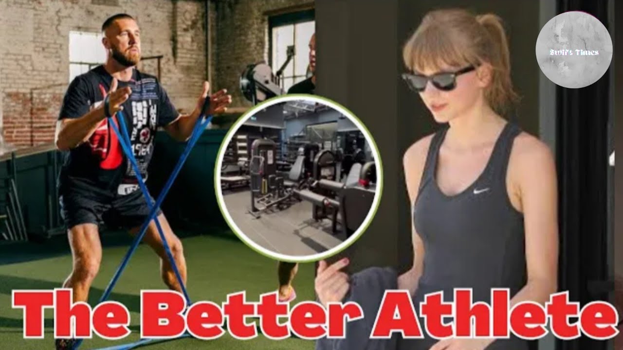 Taylor Swift and Travis Kelsey work out together. - YouTube