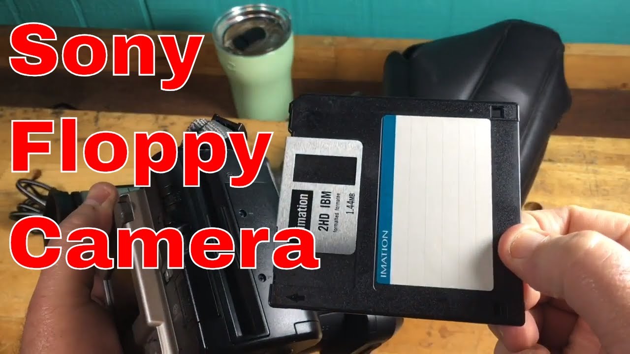 Sony FD Mavica MVC-FD97 floppy disc digital camera demo - YouTube