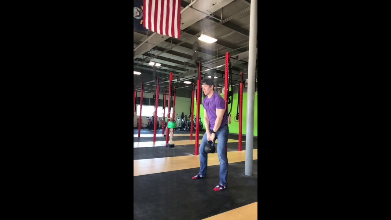 American Swing (Elbows Bend) - Iron Hero CrossFit - YouTube