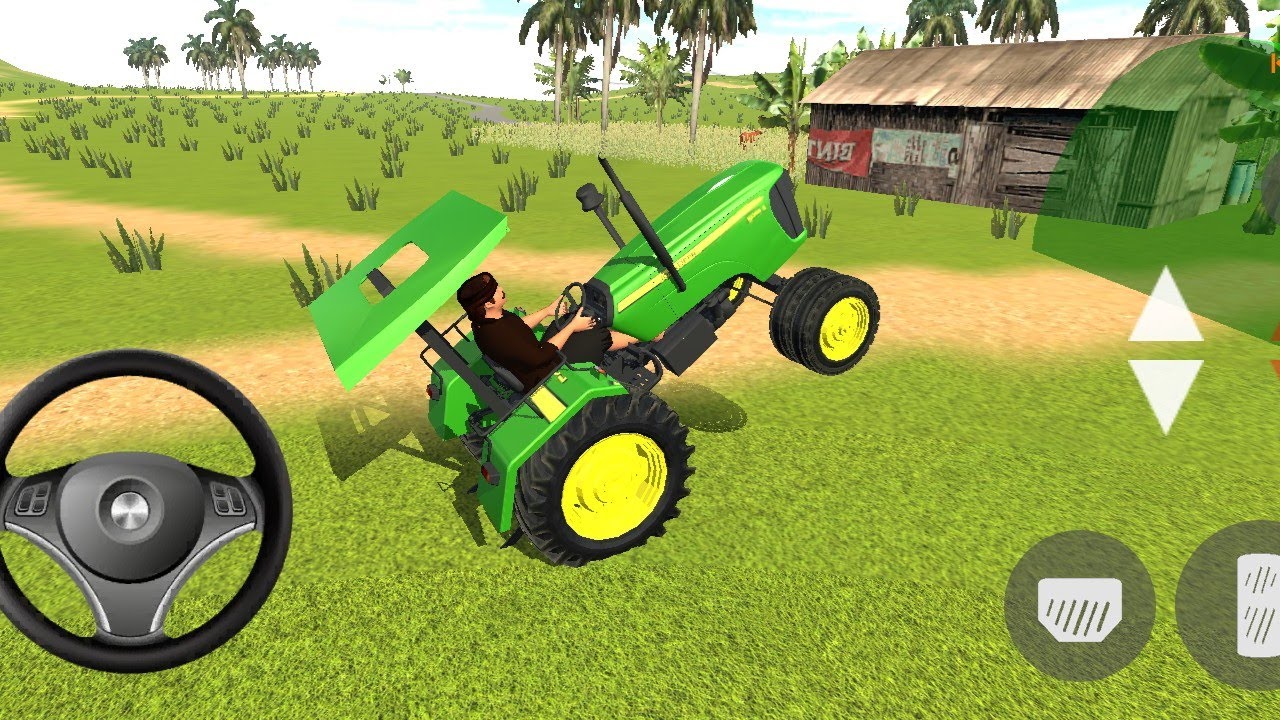 John Deere Tractor Farming Game / Mini Tractor Gameplay - YouTube