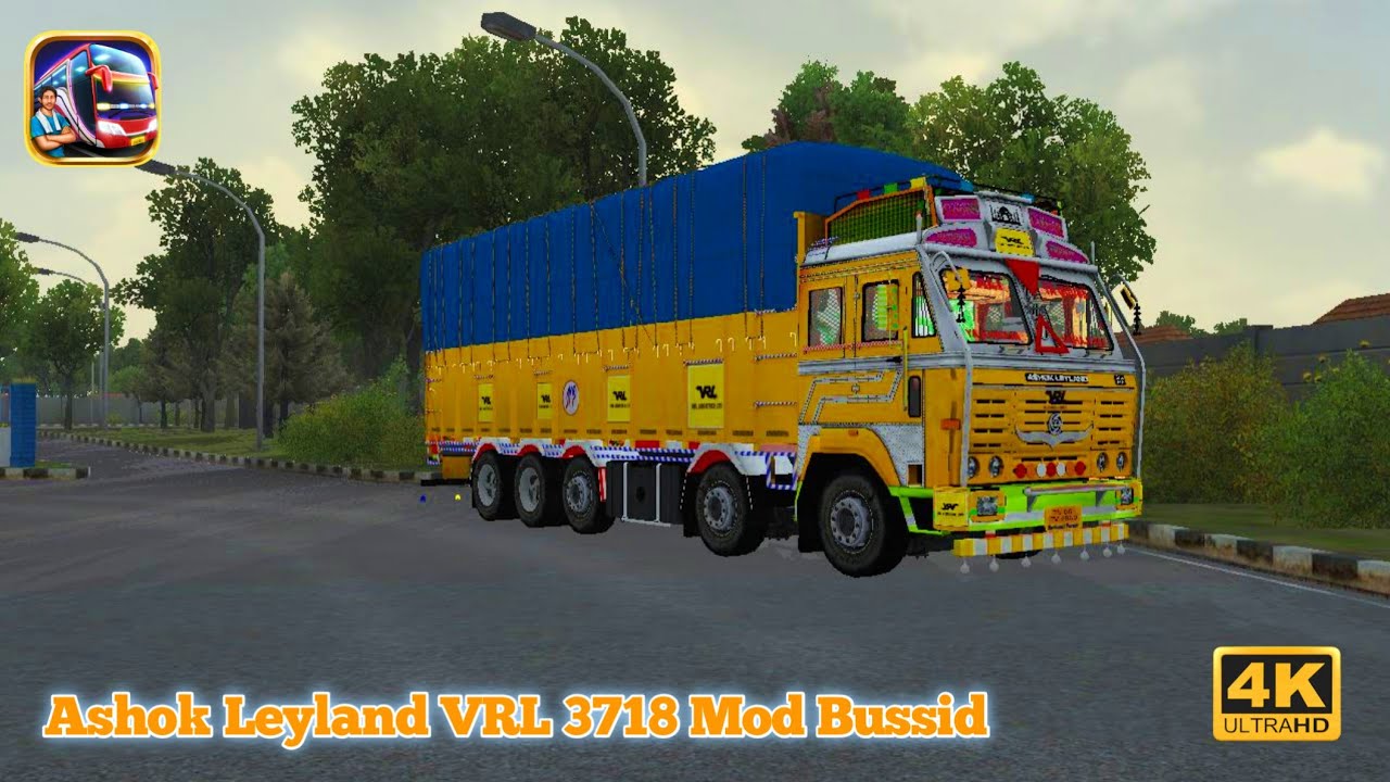 Ashok leyland VRL Truck mod for bussid || New Truck mod full modified ...