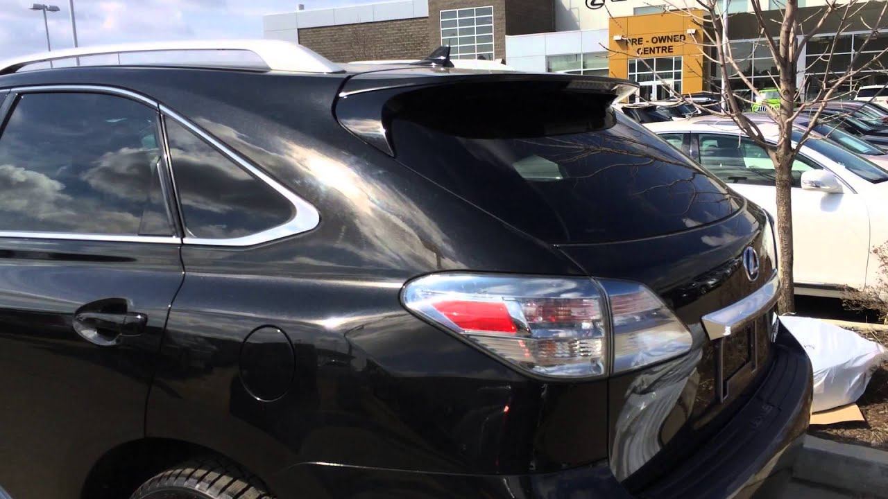 Lexus Certified Pre Owned Black 2012 RX 350 AWD - Touring Package ...