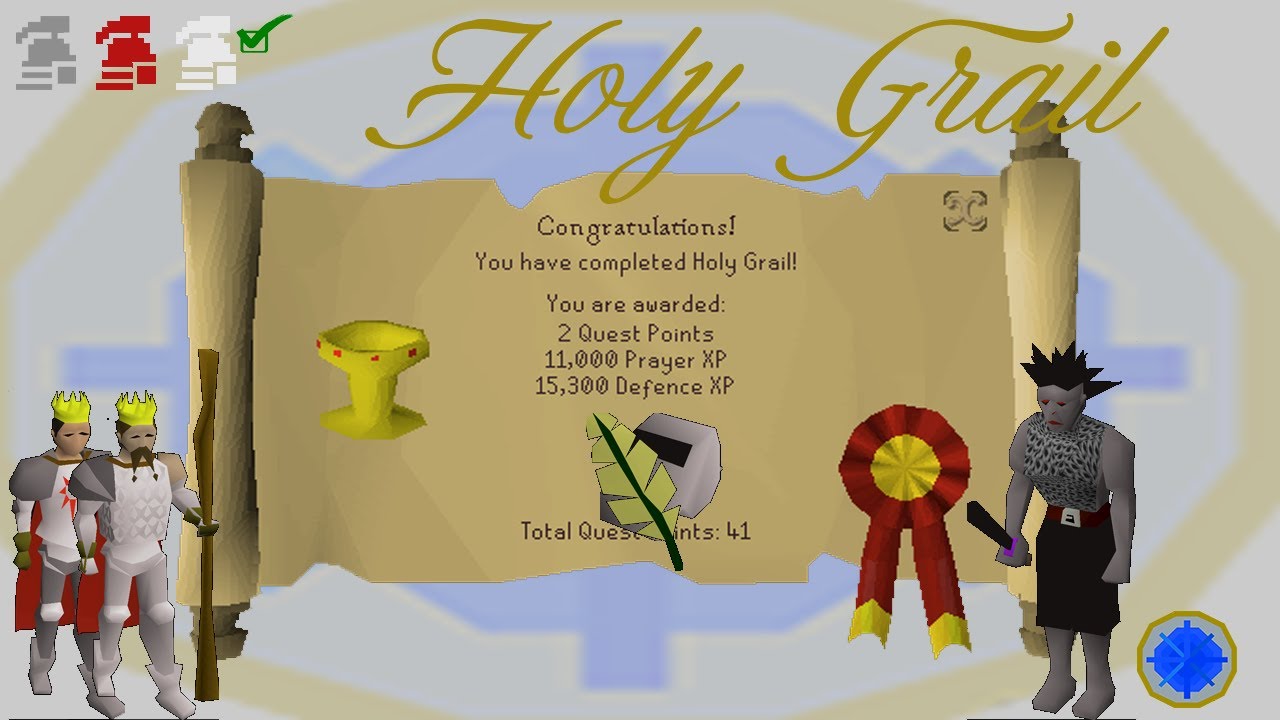 OSRS Holy Grail Quest Guide | Ironman Approved - YouTube