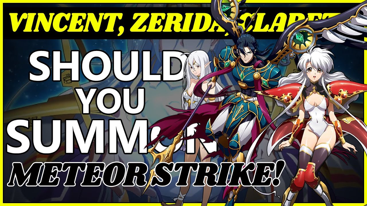 Langrisser M: Should You Summon? Vincent, Zerida, Clarett - YouTube