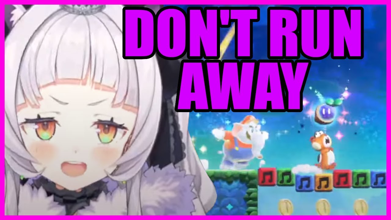 Shion surprised that Skedaddles skedaddling when seeing her - YouTube