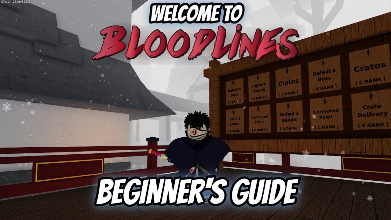 Welcome to Bloodlines: Beginner's Guide - YouTube
