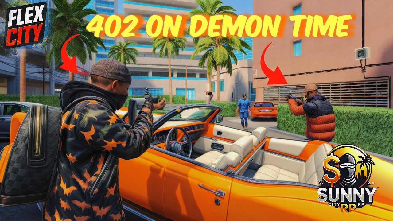 4O2 ON DEMON TIME in SUNNY CITY RP! (Flexcity Mobile Gameplay) # ...