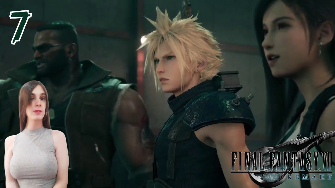 FINAL FANTASY VII REMAKE #7 🖤 CANGREJO ACORAZADO 🖤 - YouTube