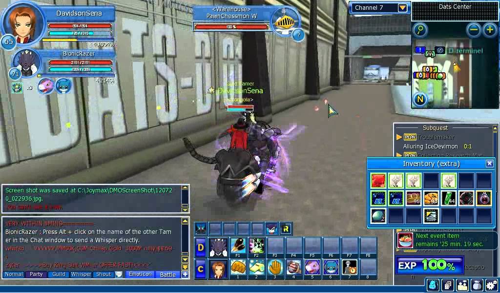 Impmon Line + Behemot + BlastMode [DMO] - YouTube