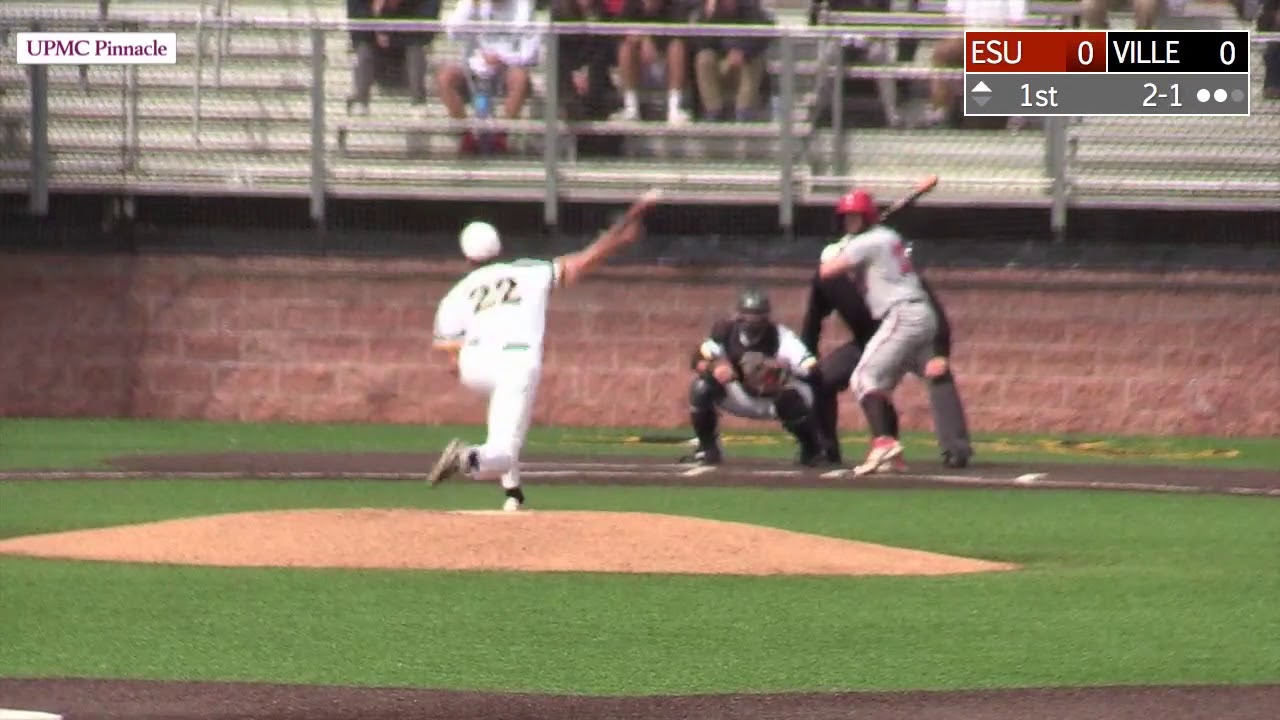 Highlights: Baseball vs. East Stroudsburg - YouTube
