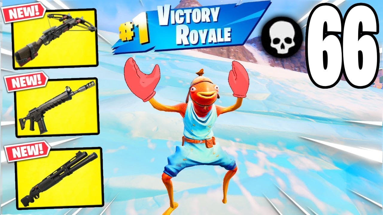 🏆66 Elimination Solo vs Squads WINS Full Gameplay🏆 - Fortnite Chapter 5 ...