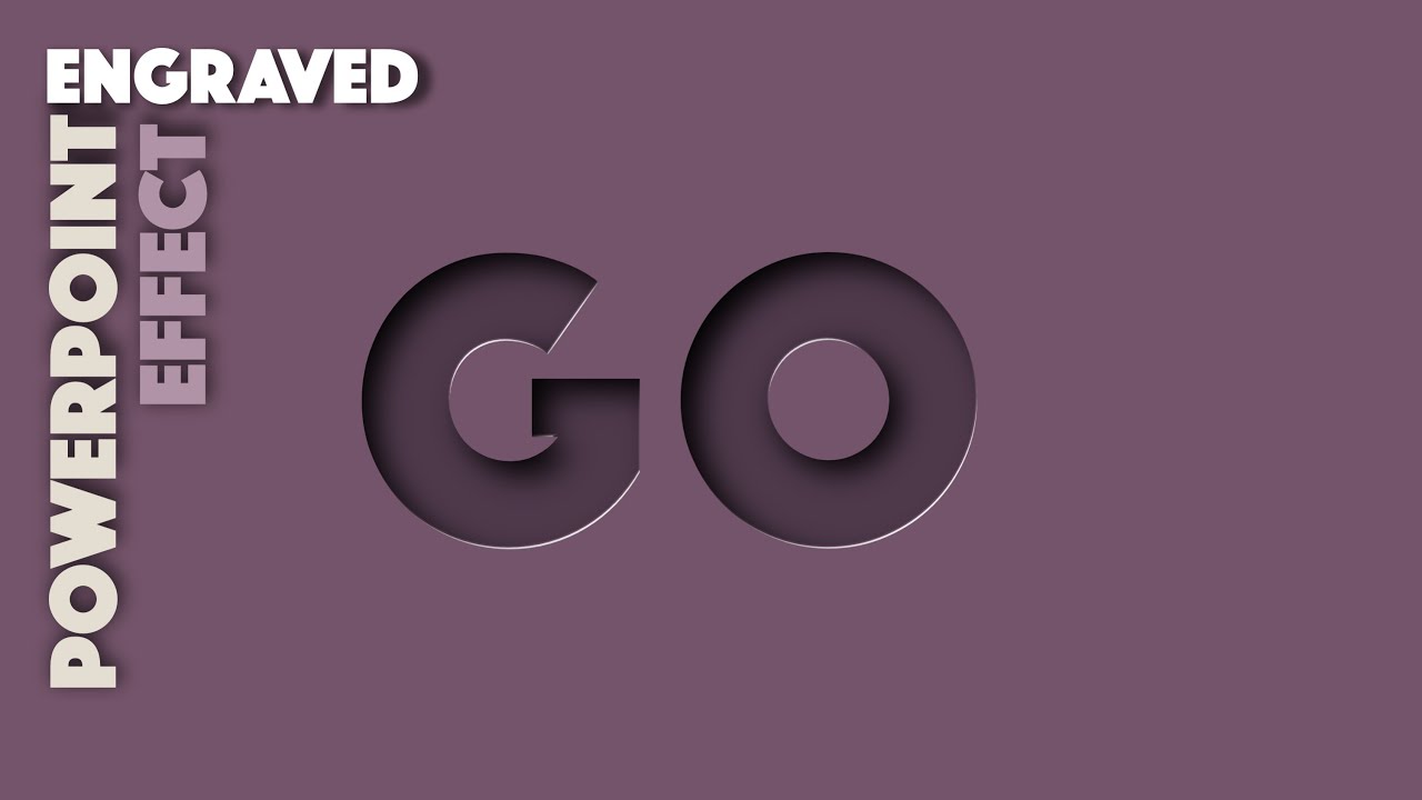 Microsoft PowerPoint 3D text design effects tutorial 2021| ppt slide ...