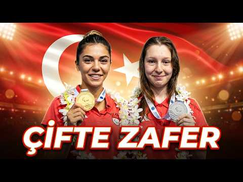 SEVİLAY ÖZTÜRK VE ESRA YÜCE'DEN YİNE ÇİFTE ZAFER! 🇹🇷 🥇🥈🏊‍♀️
