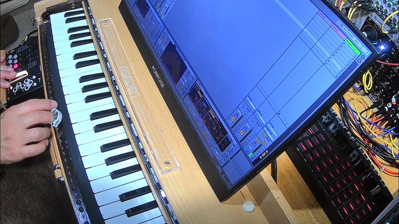 Improvisation #002 Ondomo + modular synth - YouTube