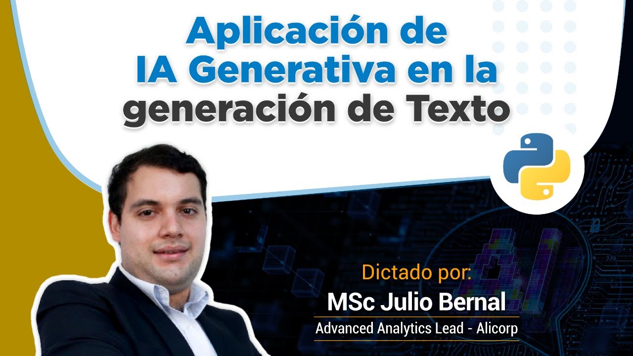 Aplicación de IA Generativa en la generación de Texto - YouTube