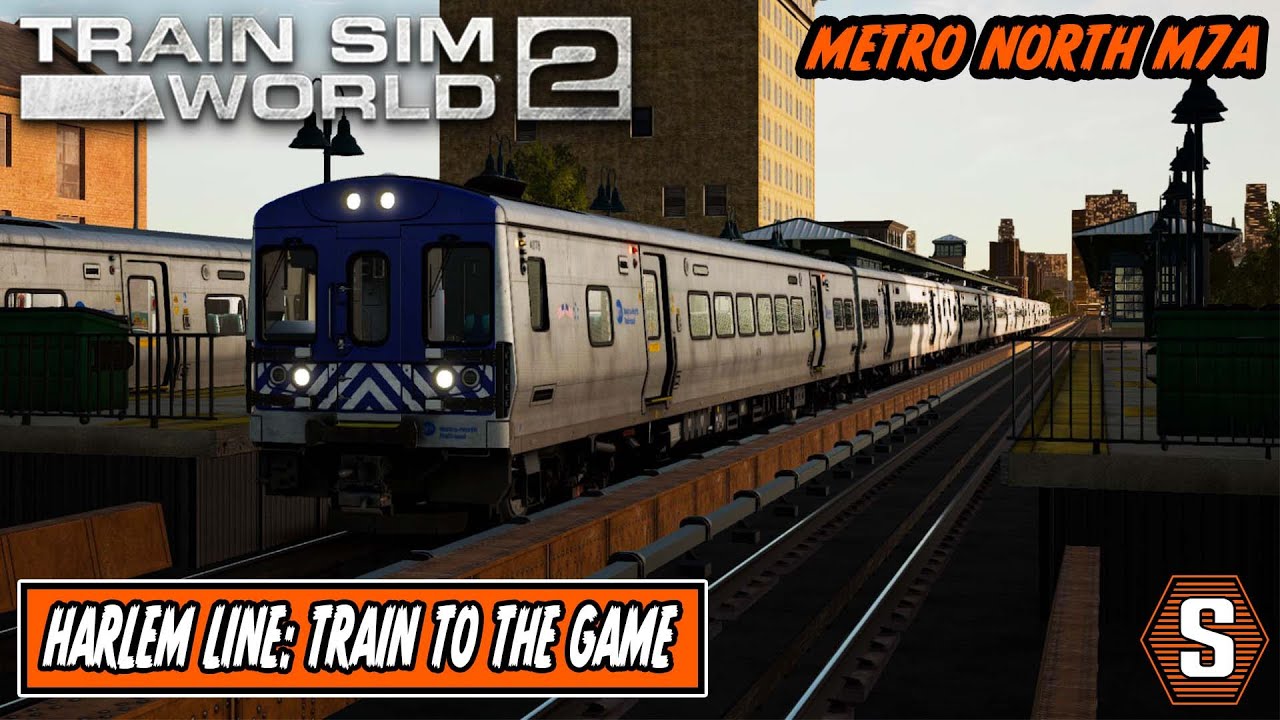 Train Sim World 2: Metro-North Harlem Line - Train to the Game - YouTube