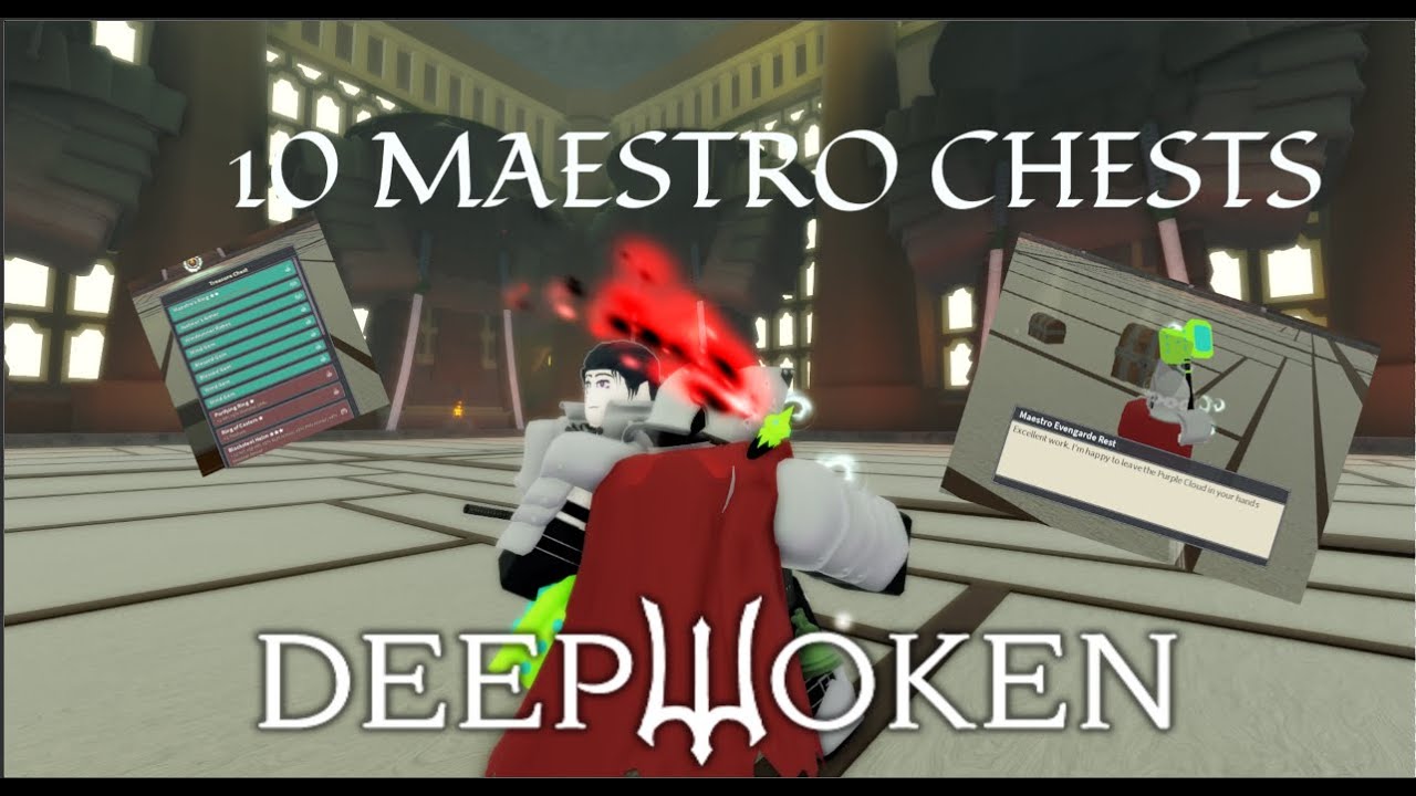 What I Got From 10 Maestro Chests... | Deepwoken - YouTube
