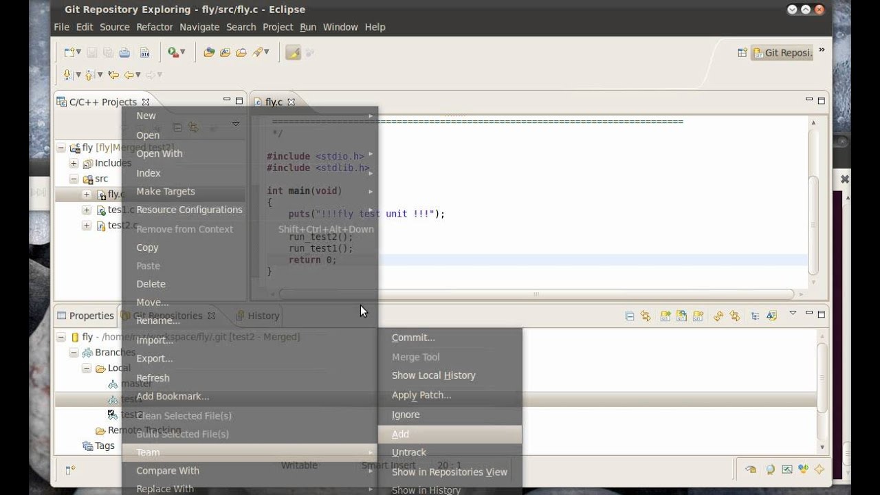 egit merge - YouTube
