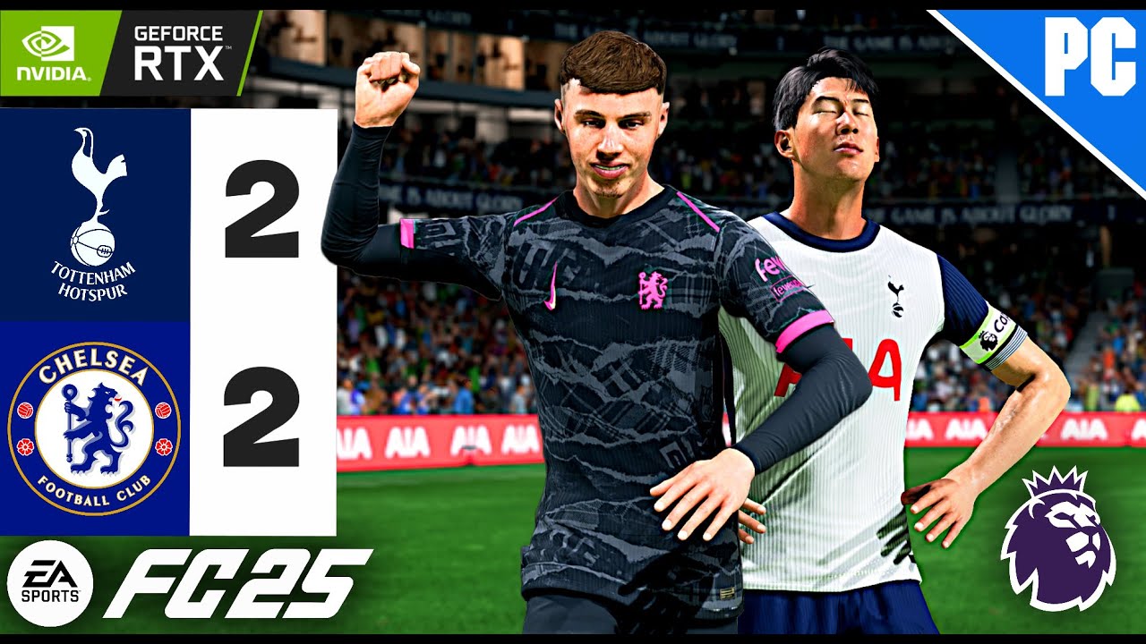FC 25 - Spurs vs Chelsea | Premier League 24/25 | PC [1080P] - YouTube
