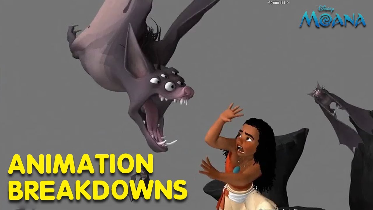 The Realm of Monsters | Moana Animation Breakdowns - YouTube