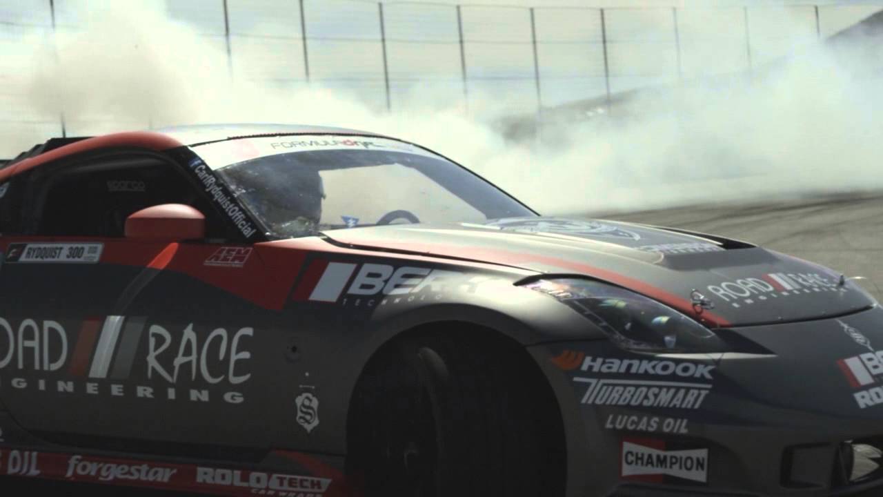 Epic slow motion drifting by Road Race Engineering & Carl Rydquist ...