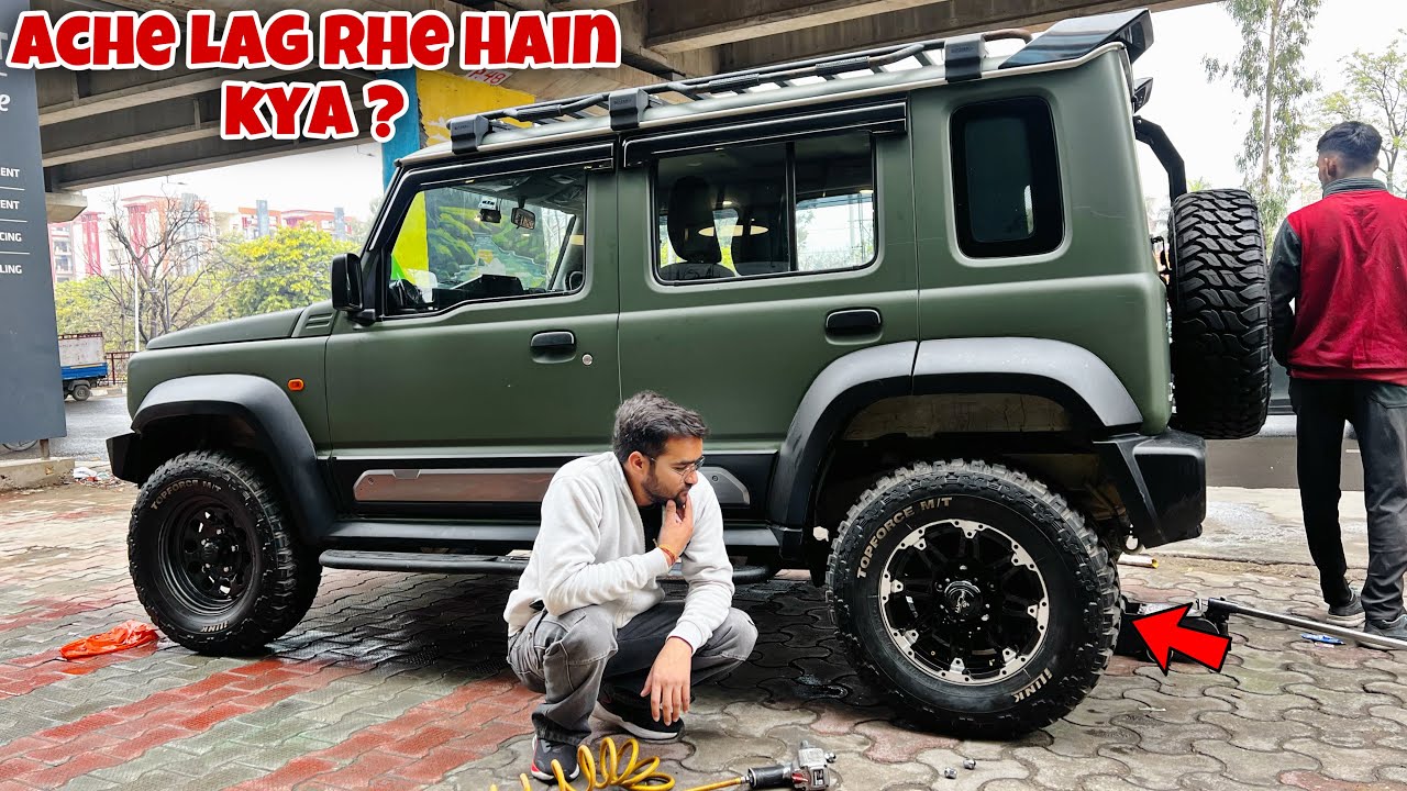 New alloy wheel for my Jimny | Jimny spare parts cost will surprise you ...