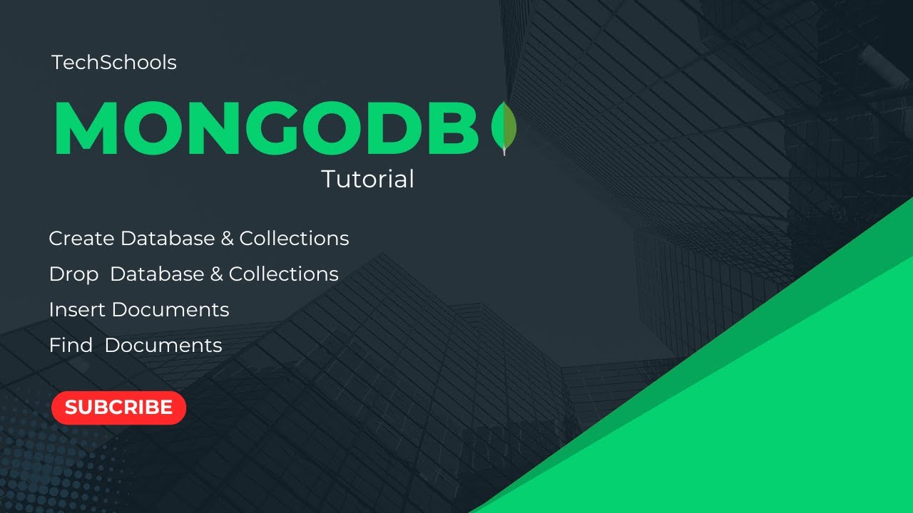 Learn MongoDB Step by Step | Create & Drop DB, Insert & Retrieve Data - YouTube