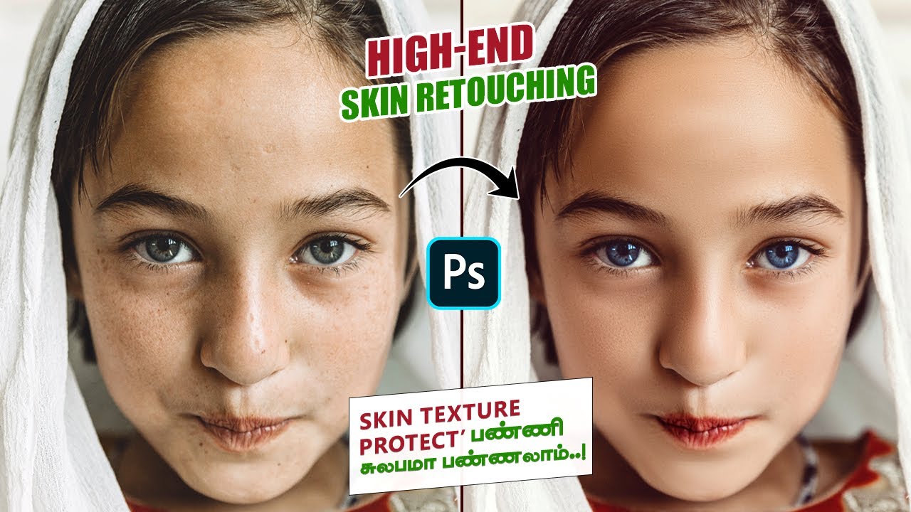 High end professional skin retouching by protecting skin texture ...