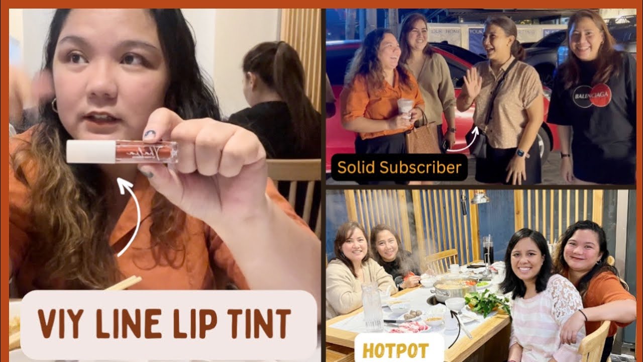 VIY LINE LIP TINT, HOTPOT & SOLID SUBS - YouTube