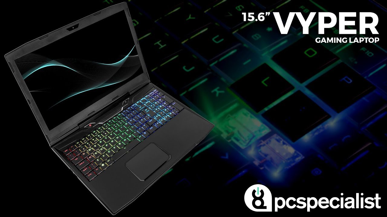 PCSpecialist Vyper 15.6" Gaming Laptop - YouTube