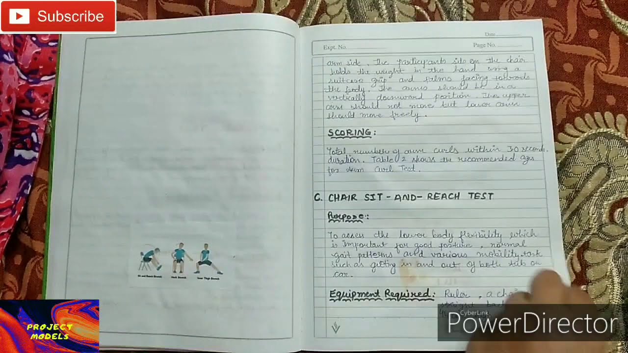 Physical Education Project file/ Practical file class 12th (With Pics ...