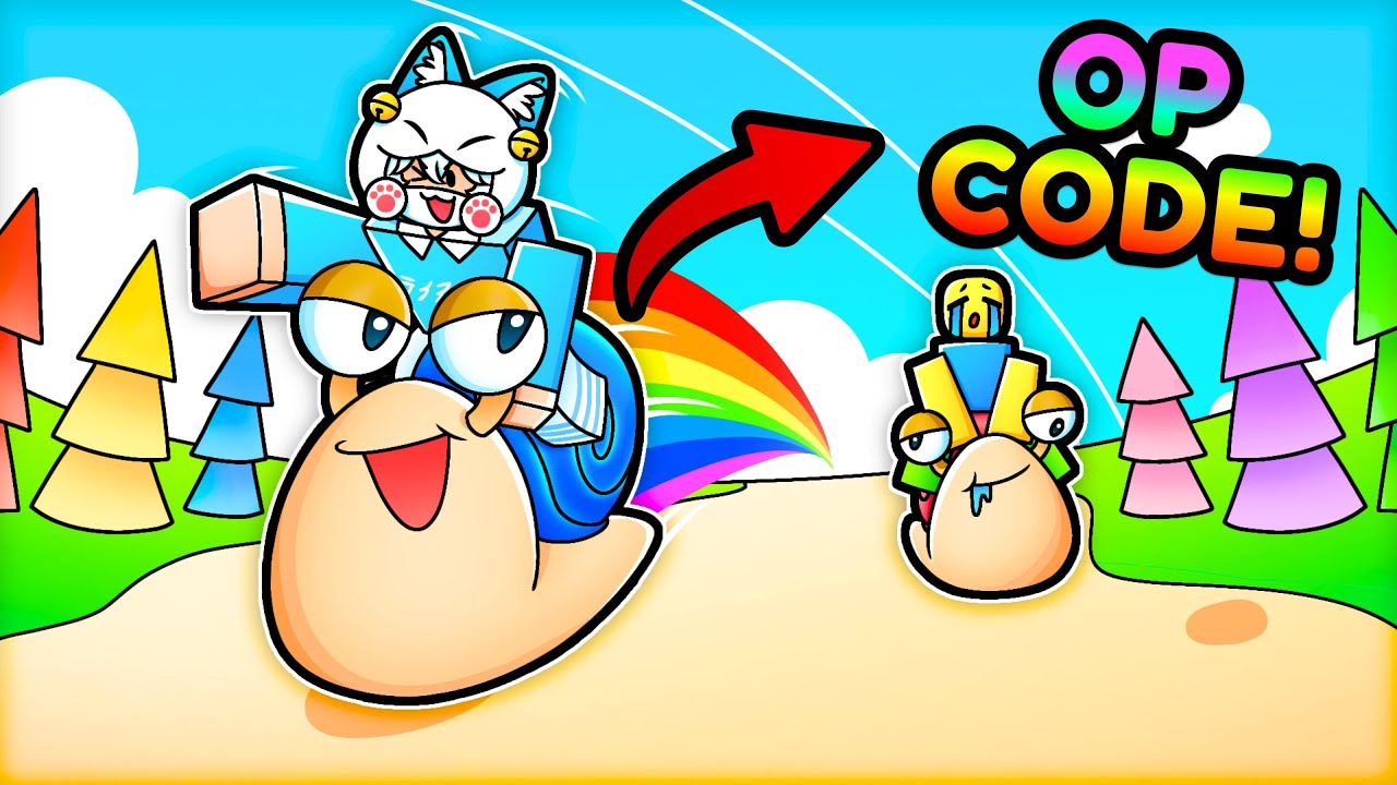 Roblox Snail Race! (SECRET Codes!!) - YouTube