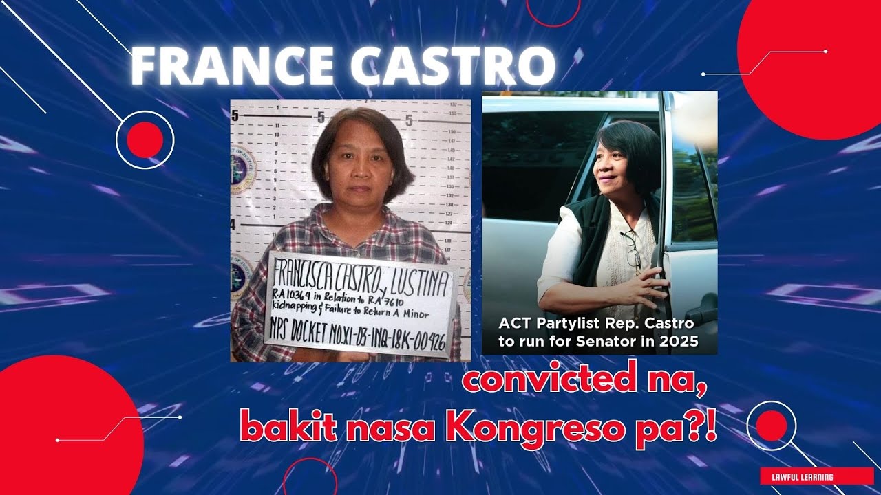 CONVICTED France Castro but NOT IN JAIL??!!! - YouTube