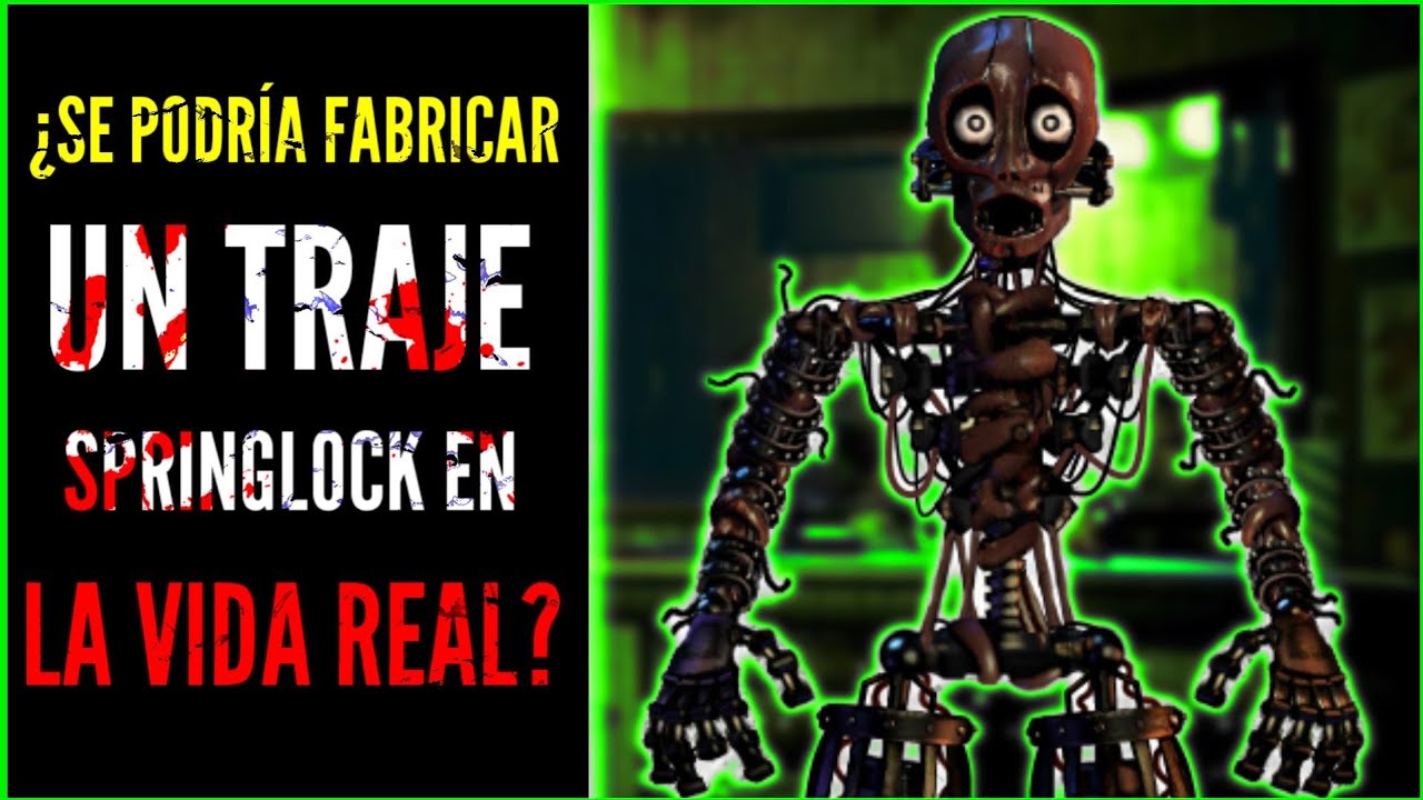 ¿Es Posible Construir Un TRAJE SPRINGLOCK En La Vida Real? - YouTube