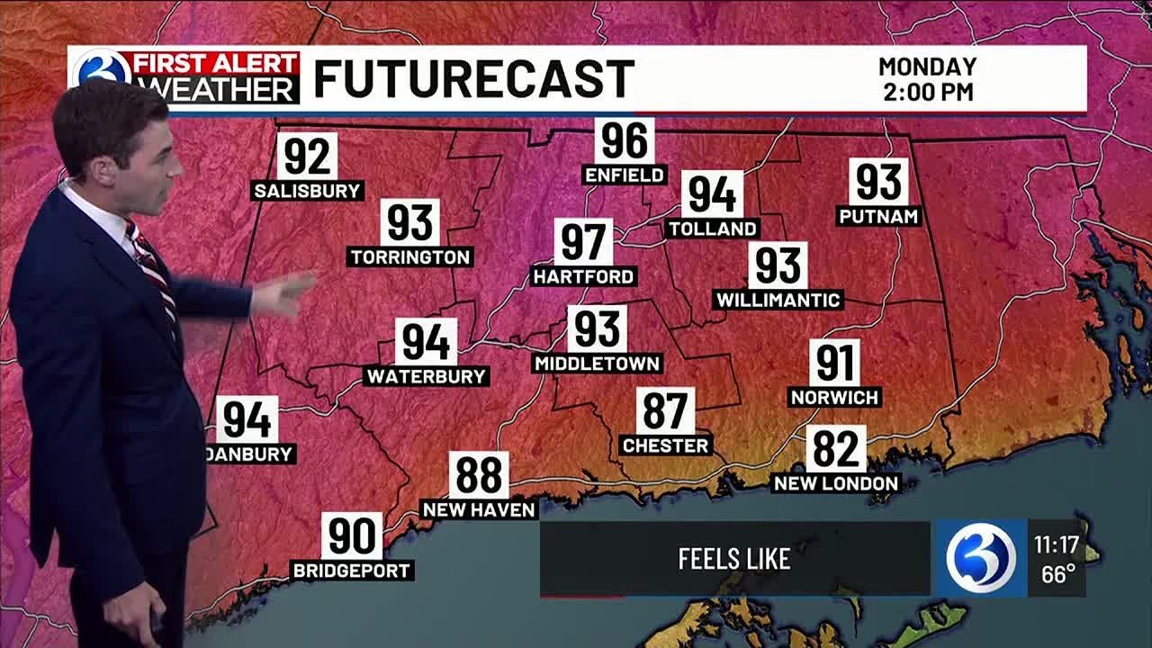 FORECAST: Nice tomorrow before First Alert Weather Days for heat and ...