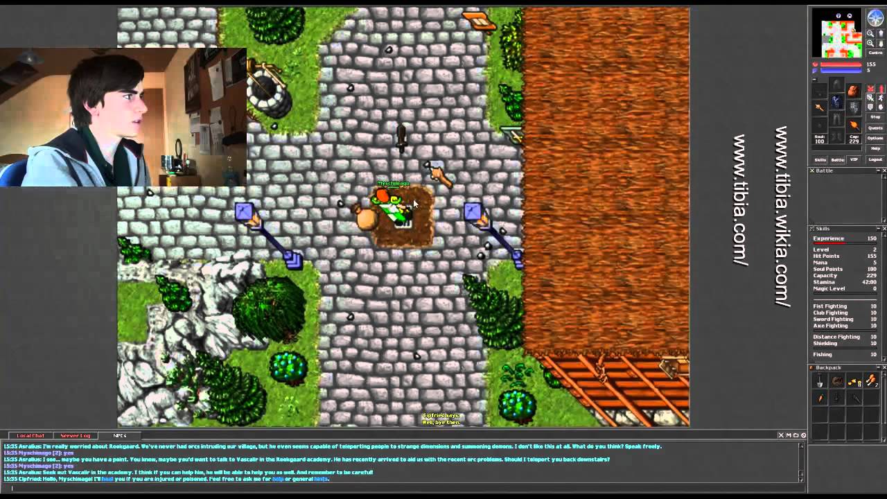 [HD/DE] RETRO: Tibia #2 (Useful Hints) - YouTube