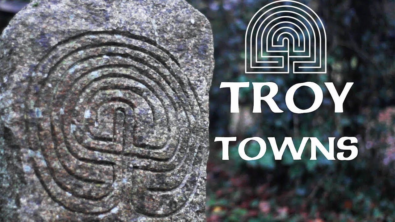 Labyrinth - What does the Troy town symbol mean? - YouTube