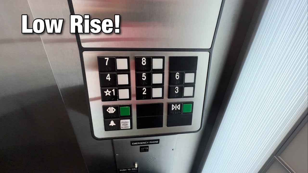 Otis Elevonic 401 Traction Elevators at the North Point Office Tower in ...