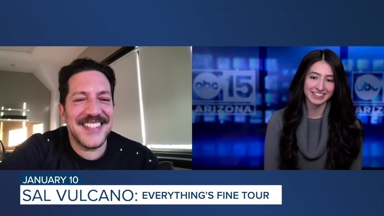 Comedian Sal Vulcano opens up about his ‘Everything's Fine Tour’ ahead ...
