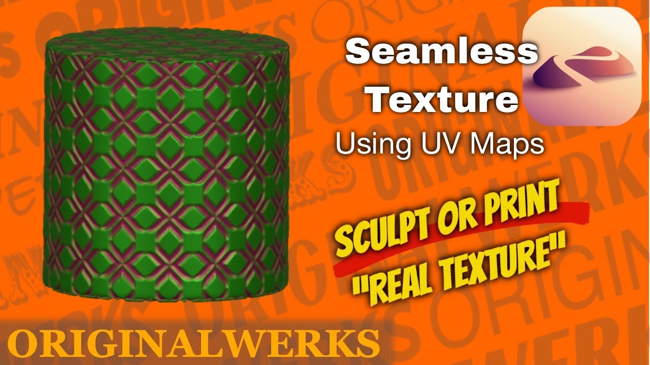 Nomad Sculpt Tutorial: Seamless Texture Using UV Maps - YouTube