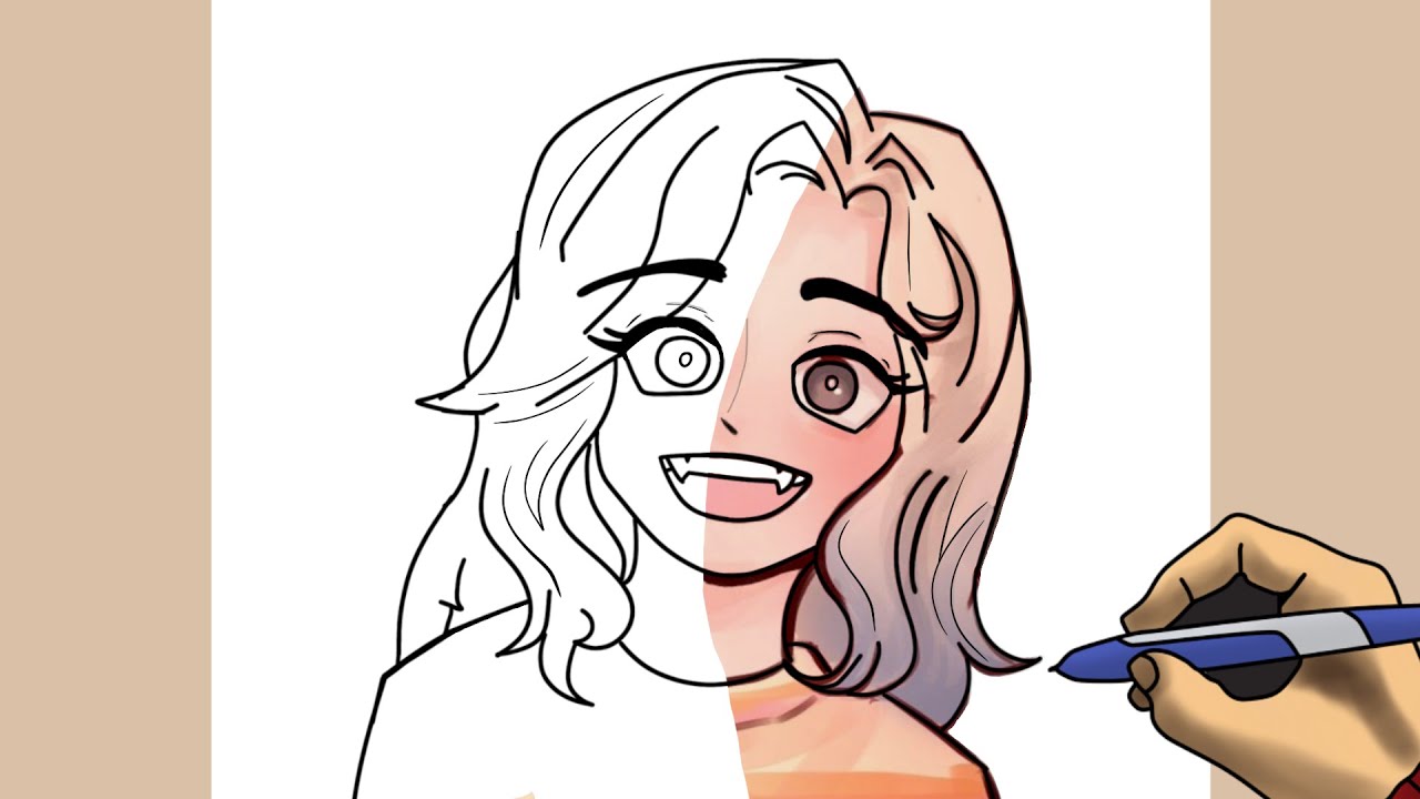 How to Draw Enid Sinclair from Wednesday | Netflix Wednesday #wednesday ...