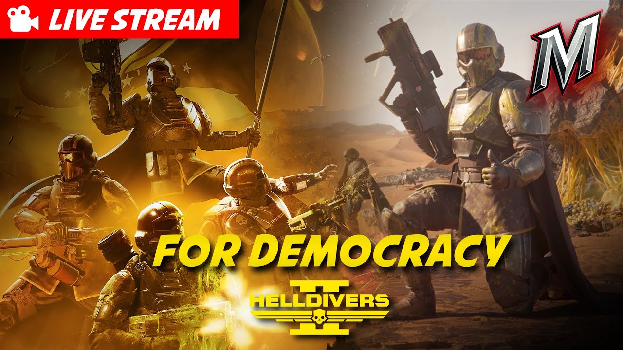 Helldivers 2 Live | Random Squad | 14\03\25 - YouTube