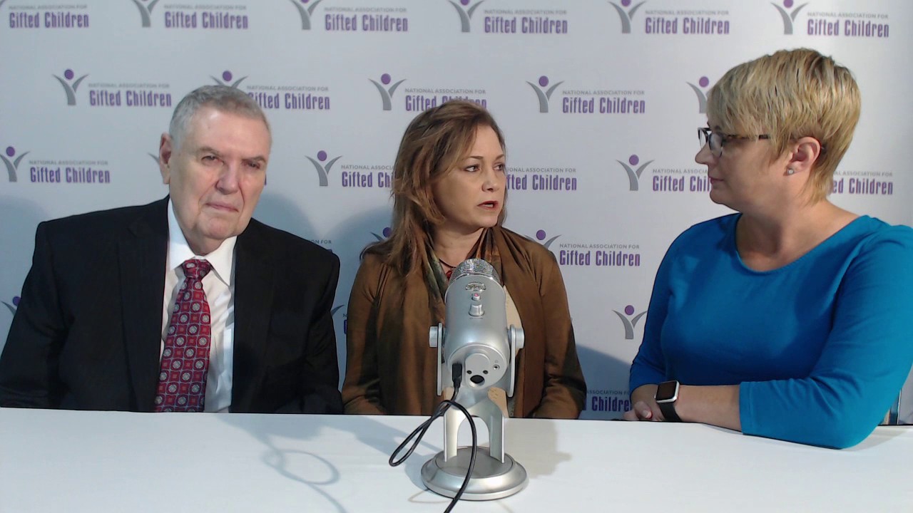Corner Chat: George Betts, Angela Housand, Dina Brulles - YouTube