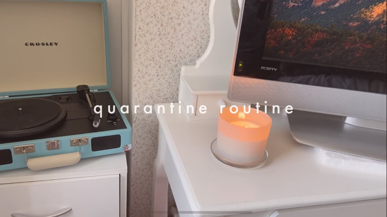 daily vlog: my quarantine routine - YouTube