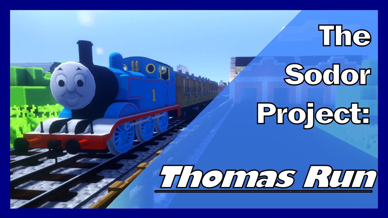 Thomas The Tank Engine Run | Thomas in Minecraft - YouTube