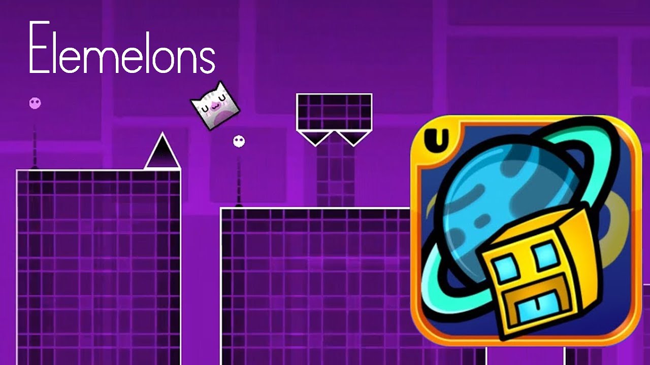 GDPS Universal --Level #1-- "Elemelons" 100% (All Coins) //Geometry ...