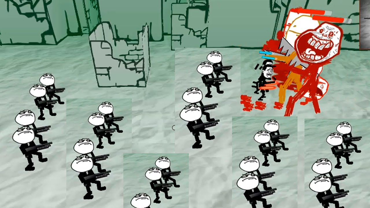 stickman meme battle simulator - YouTube